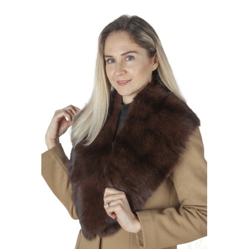 Genuine Sable Fur Collar | Real Fur Neck Collars Overcoats